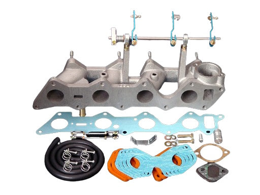 Harada Twin Carburetor Intake Manifold Assembly for JDM Mitsubishi Jee – JDM CAR PARTS