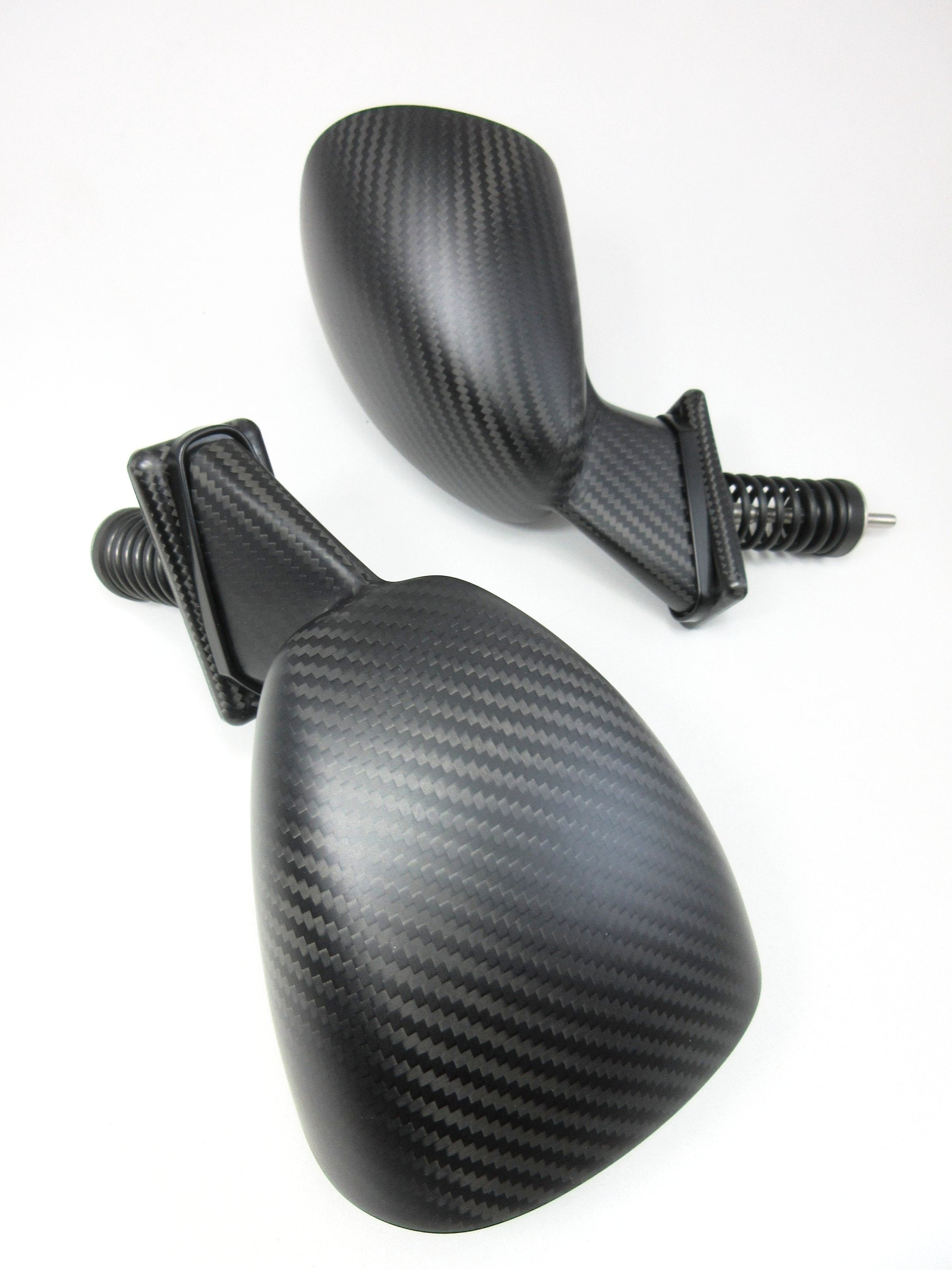 09 Racing Dry Carbon Fiber Fender Mirror Set for Nissan Skyline Hakosu ...
