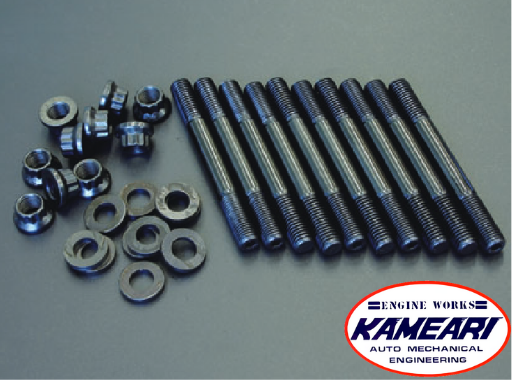 Kameari Exclusive Main Stud Bolt Set for Nissan/Datsun A Engine – JDM ...