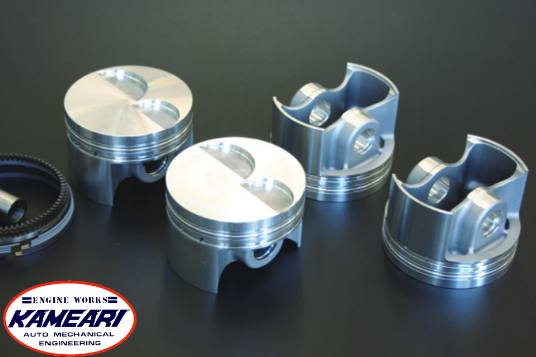 Kameari High Compression Forged Street Piston Kit for Datsun/Nissan A1 ...