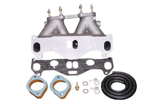 Harada Twin Carburetor Intake Manifold Assembly for Mazda RX7 FC 13B A ...