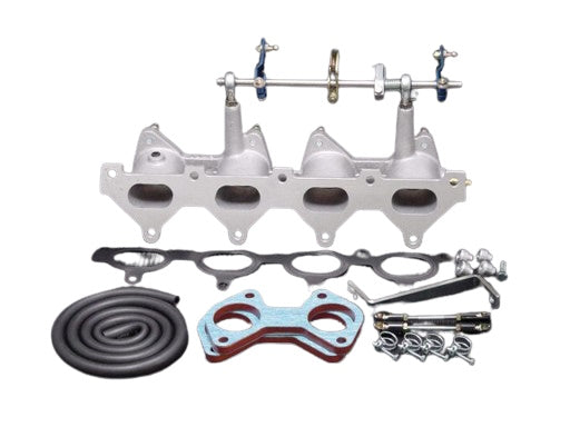 Harada Twin Carburetor Intake Manifold Assembly for JDM Miata NB Eunos ...