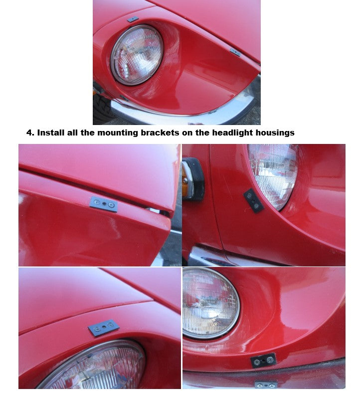 1965 Prototype Design Headlight Cover Kit for Datsun 240Z (New Colors – JDM CAR PARTS