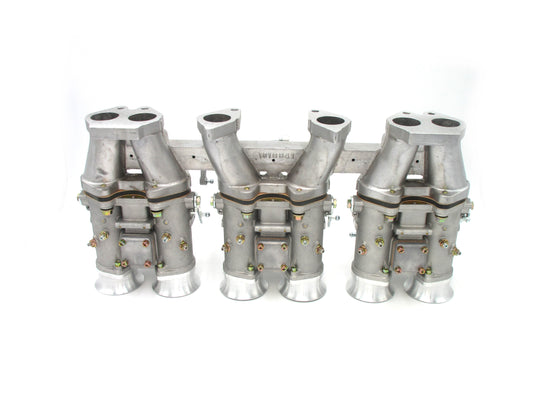 OER Complete 50 mm Carburetors & Intake Manifold Kit for L6 Engine ...