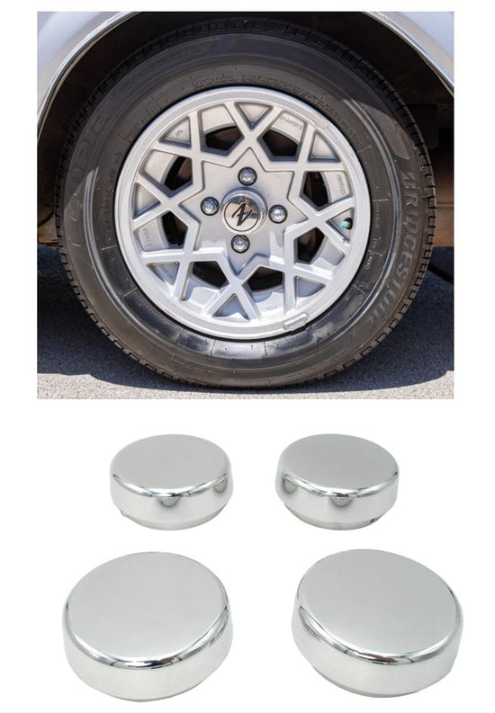Reproduction Center Cap Set Plain with No Logo for Nissan 280ZX 15" Sn ...