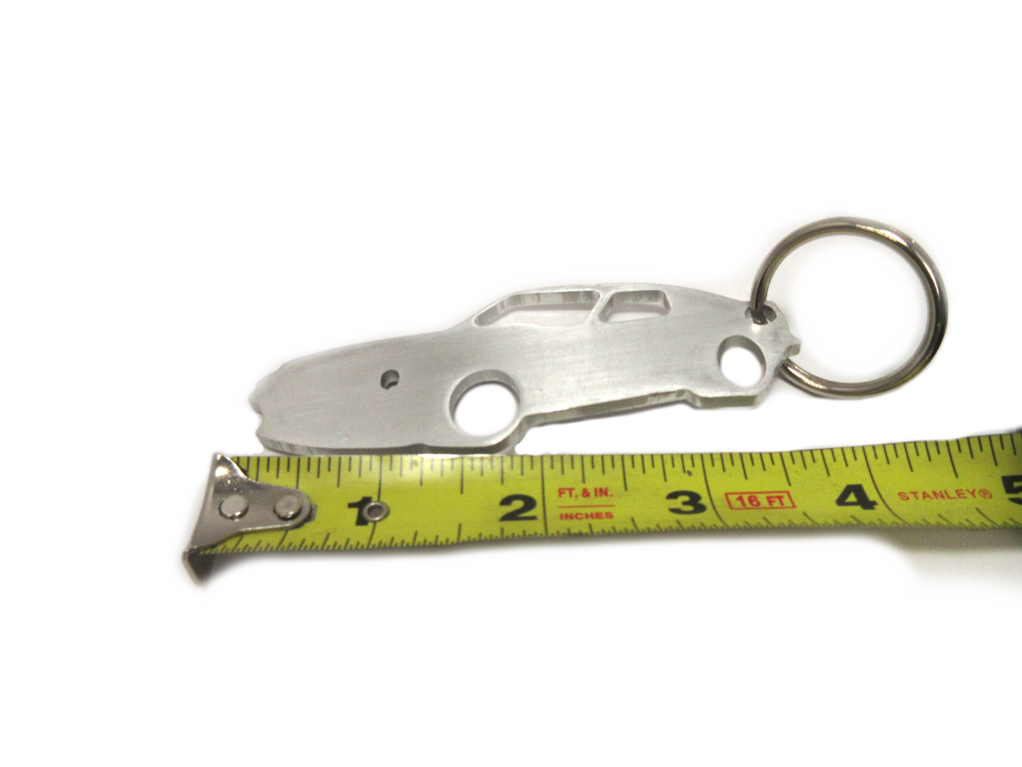 Datsun 240Z Shadow Key Chain Bare Aluminum One-Off Item! – JDM CAR PARTS