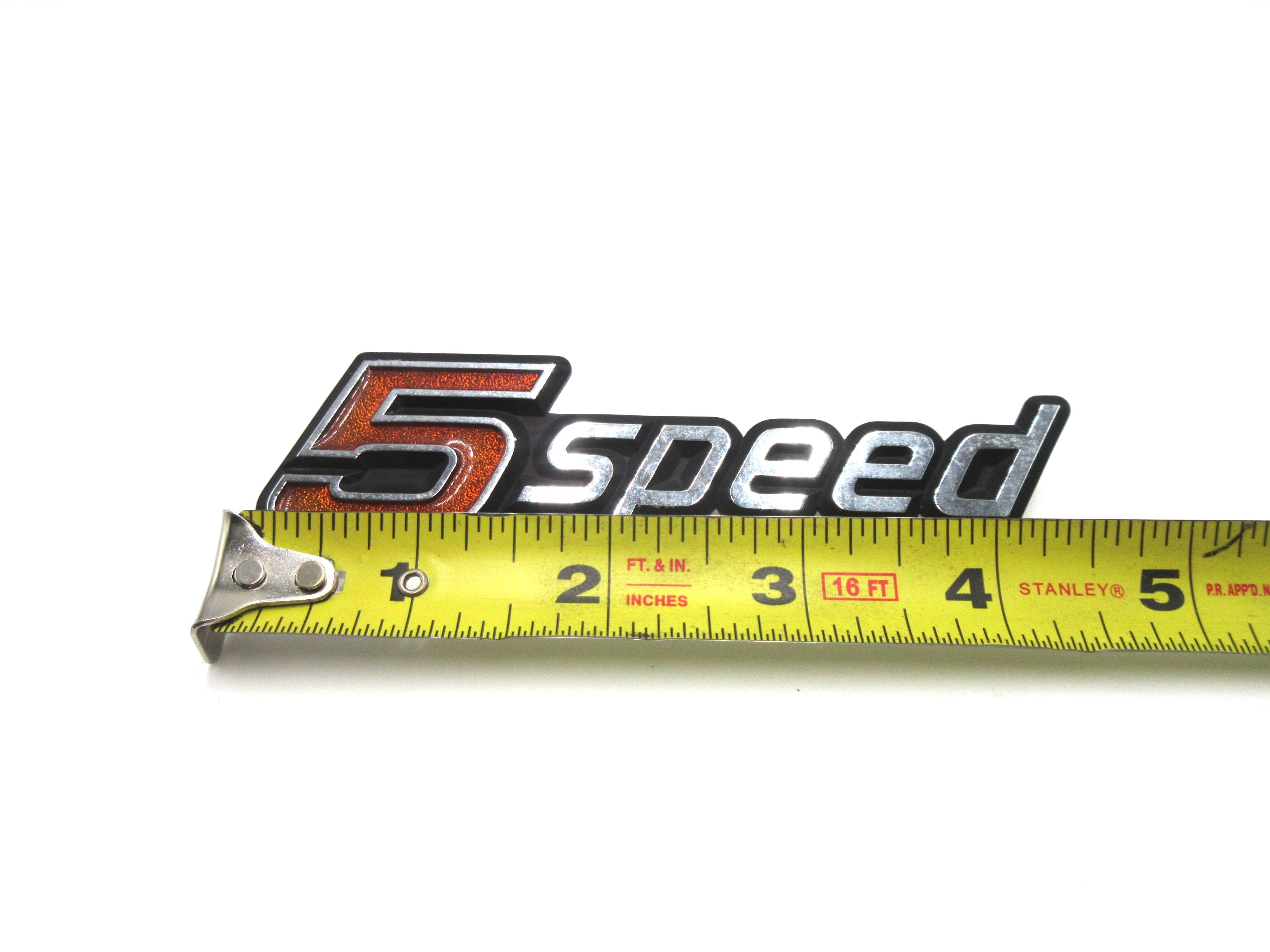 Vintage 5 Speed Emblem NOS – JDM CAR PARTS