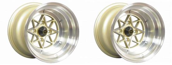 LAST PAIR of 14x10 SSR GOLD Star Shark Wheels ON CLEARANCE! (See descr ...