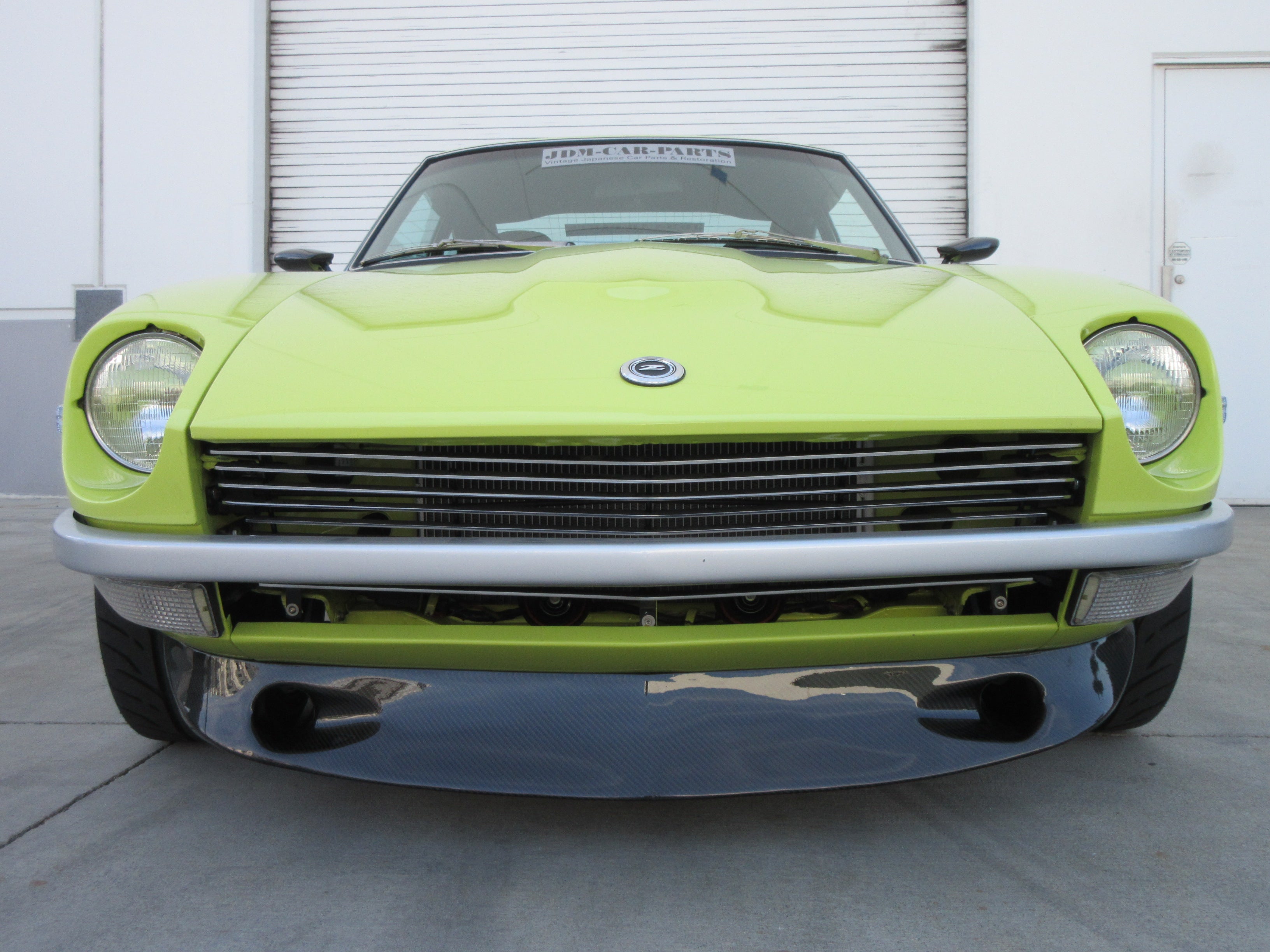 NISMO Carbon Fiber Front Spoiler for Datsun 240Z (Early 260Z & 280Z w ...