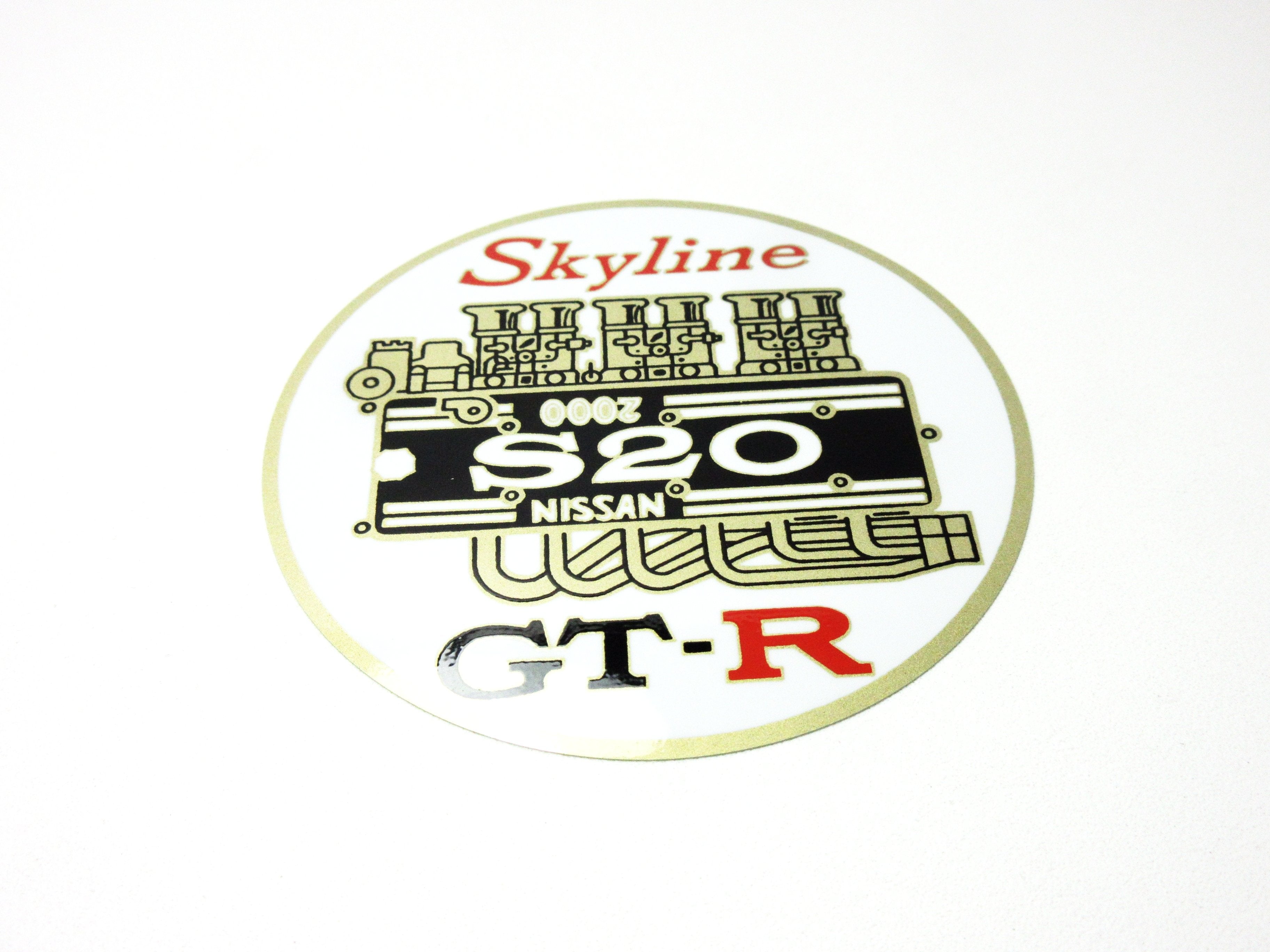 S20 engine Round decal for Nissan Skyline GT-R – JDM CAR PARTS