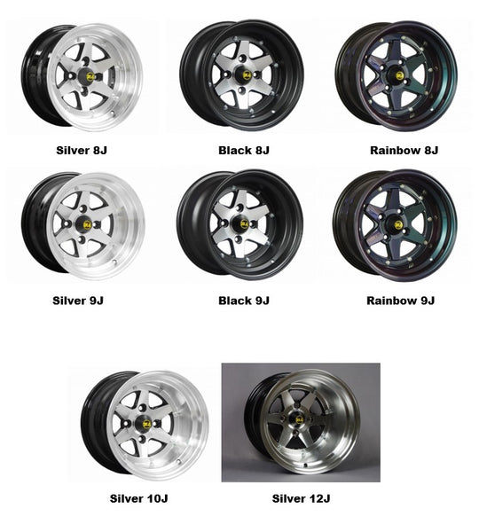 SSR Longchamp XR4 Wheels 14" Series for Vintage Japanese cars – JDM CAR ...